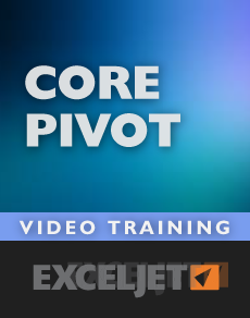 Core Pivot | Excel video training course